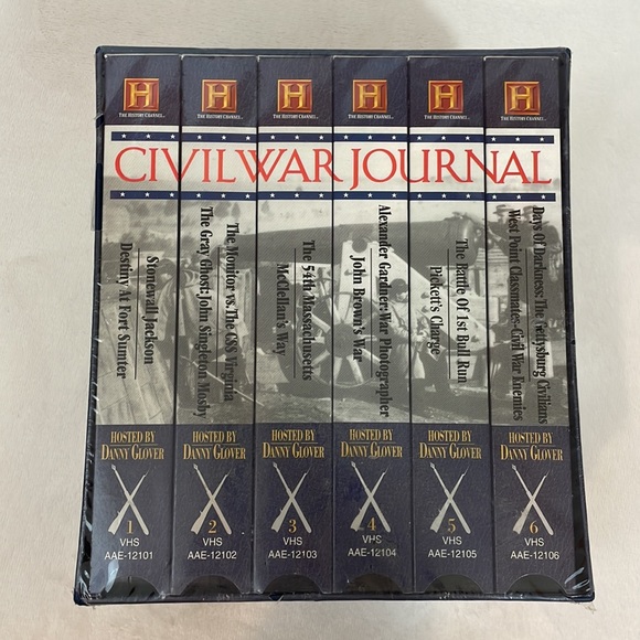 A&E | Media | The History Channel Vhs Civil War Journal Hosted By Danny ...